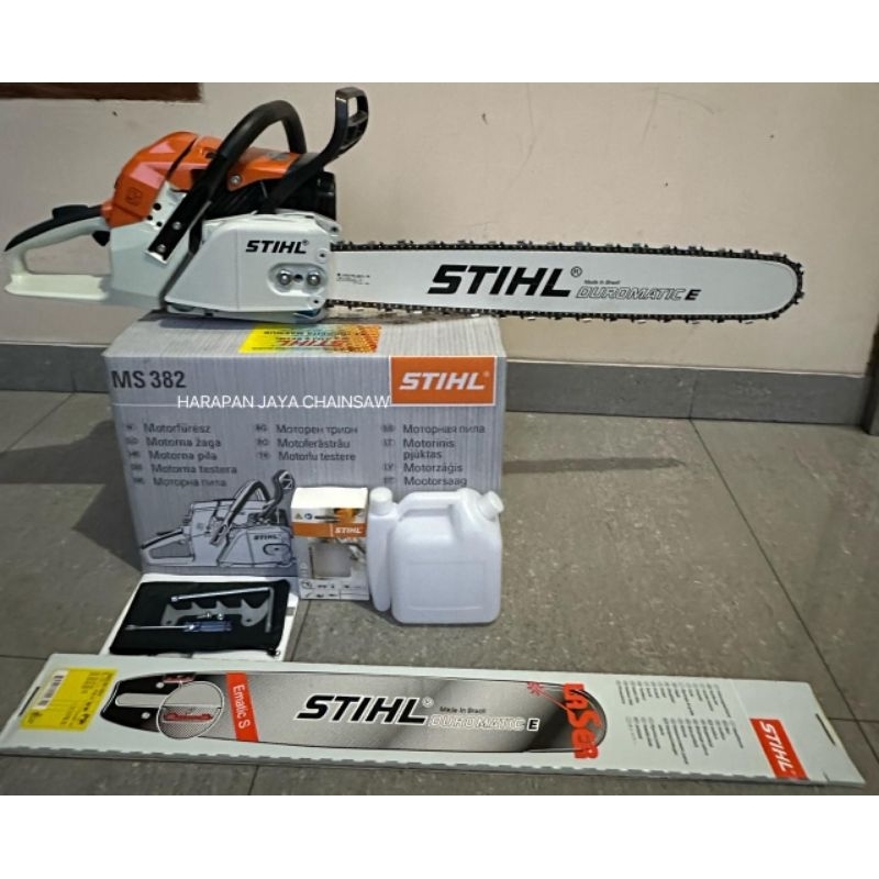 Jual Mesin Chainsaw Stihl MS 382 Mesin Senso Stihl MS 382 Komplit Fullset | Shopee Indonesia