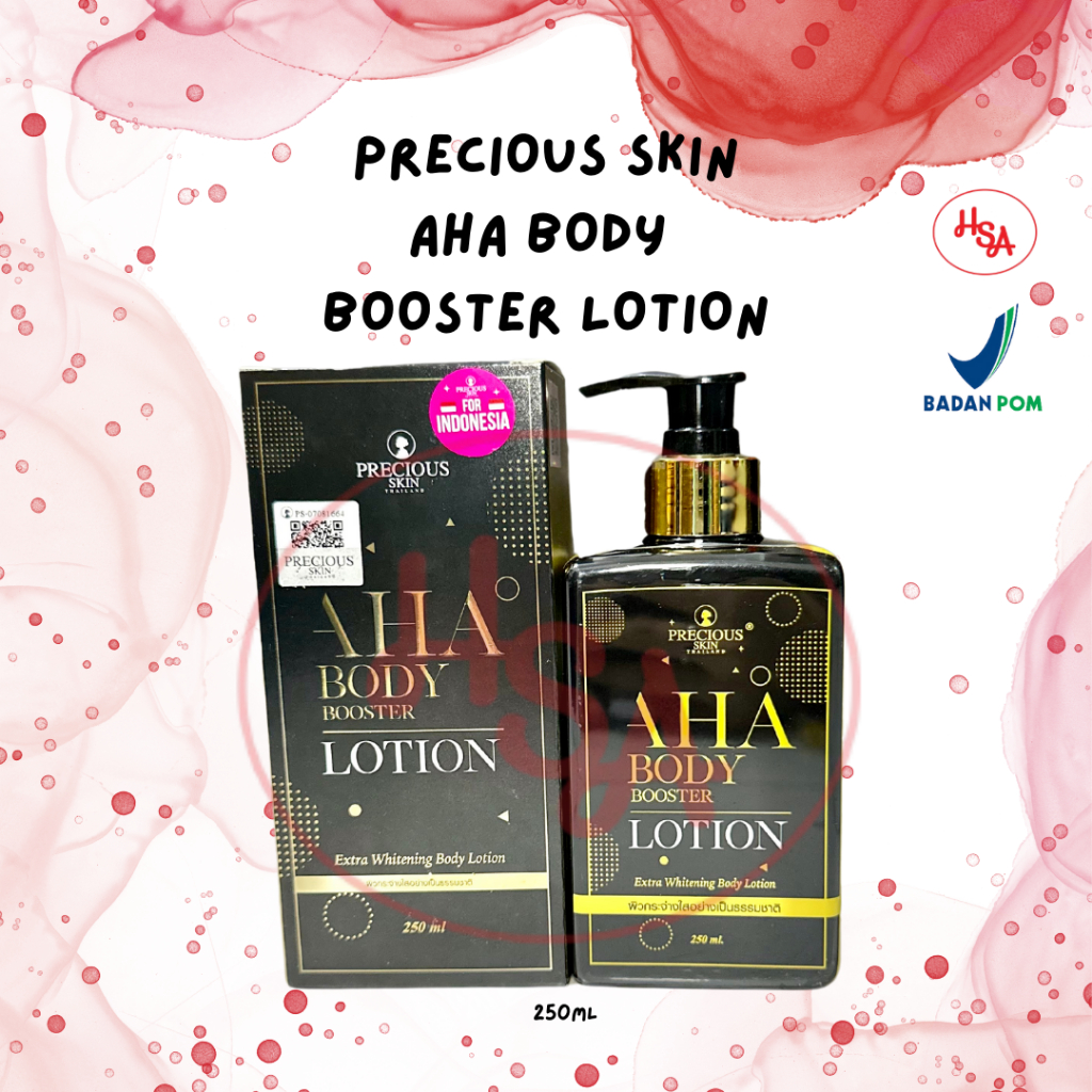 Jual Precious Skin Thailand AHA Body Booster Extra Whitening Lotion ...