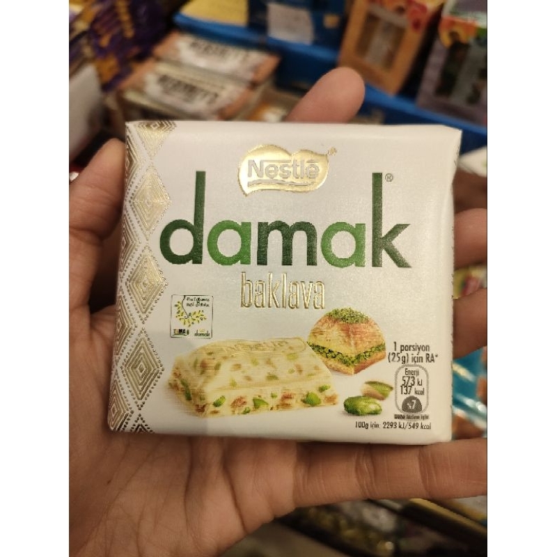 Jual Damak Nestle baklava and pistachio | Shopee Indonesia