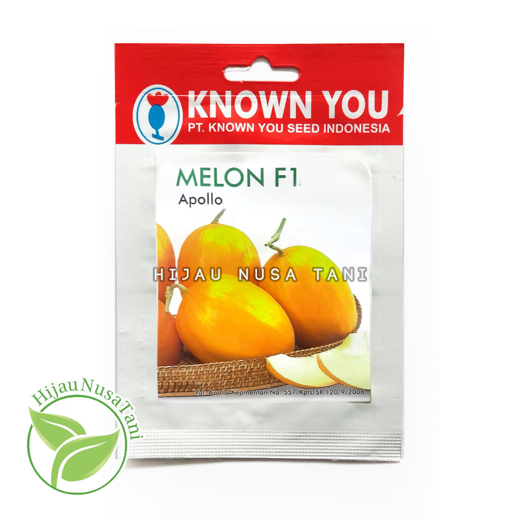 Jual Benih Melon Golden APOLLO F1 Known You Seed Small Pack [ 10 biji ...