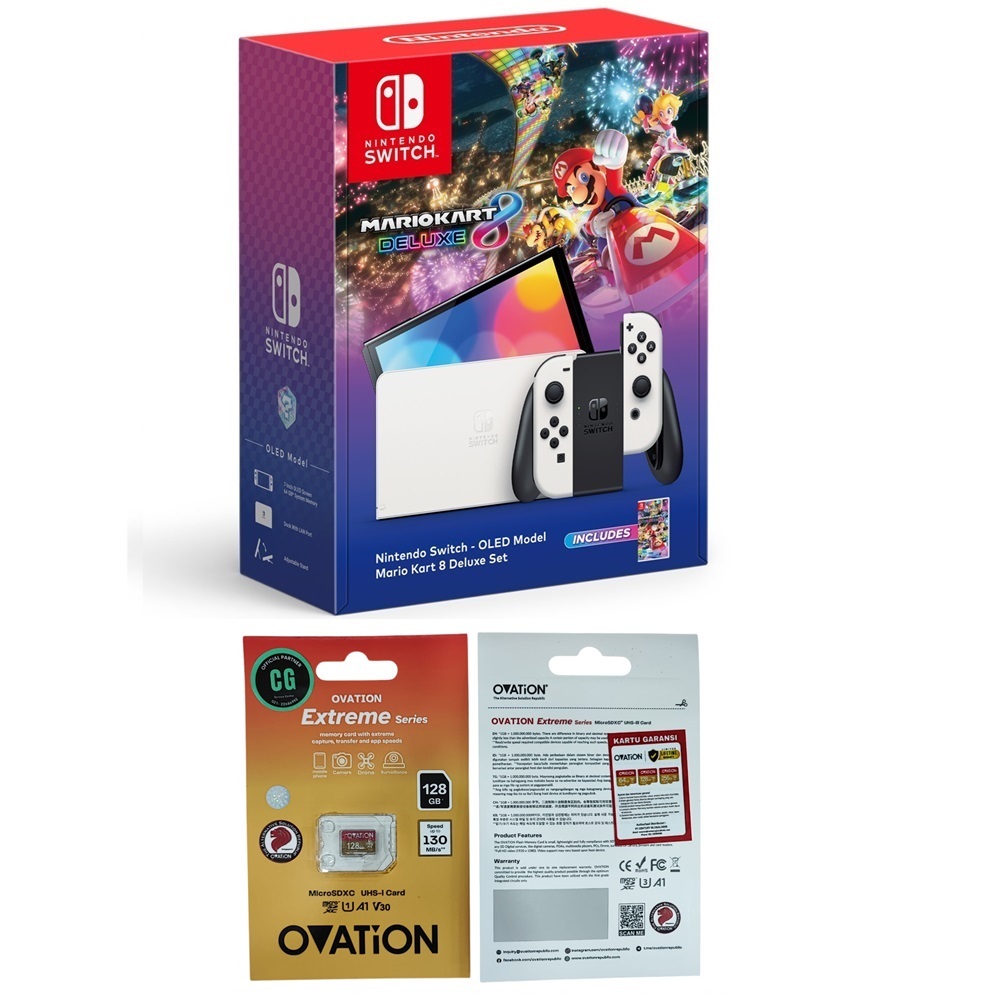 Jual Switch Oled White Neon Red Splatoon Pokemon Zelda Switch v2 Neon ...