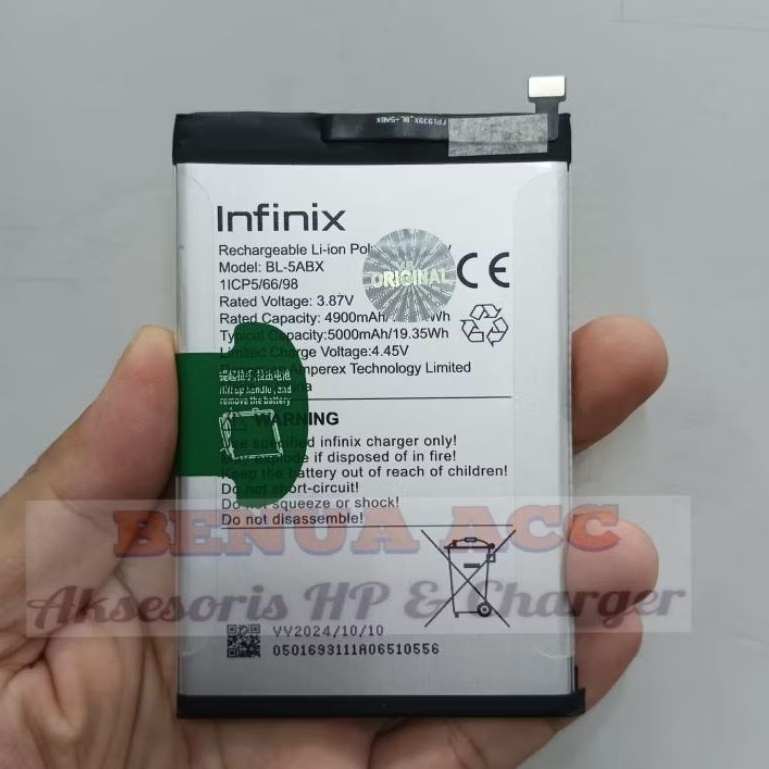 Jual Baterai Compatible for infinix Hot 50i / Hot 50 / Hot 60i / Hot 60 ...