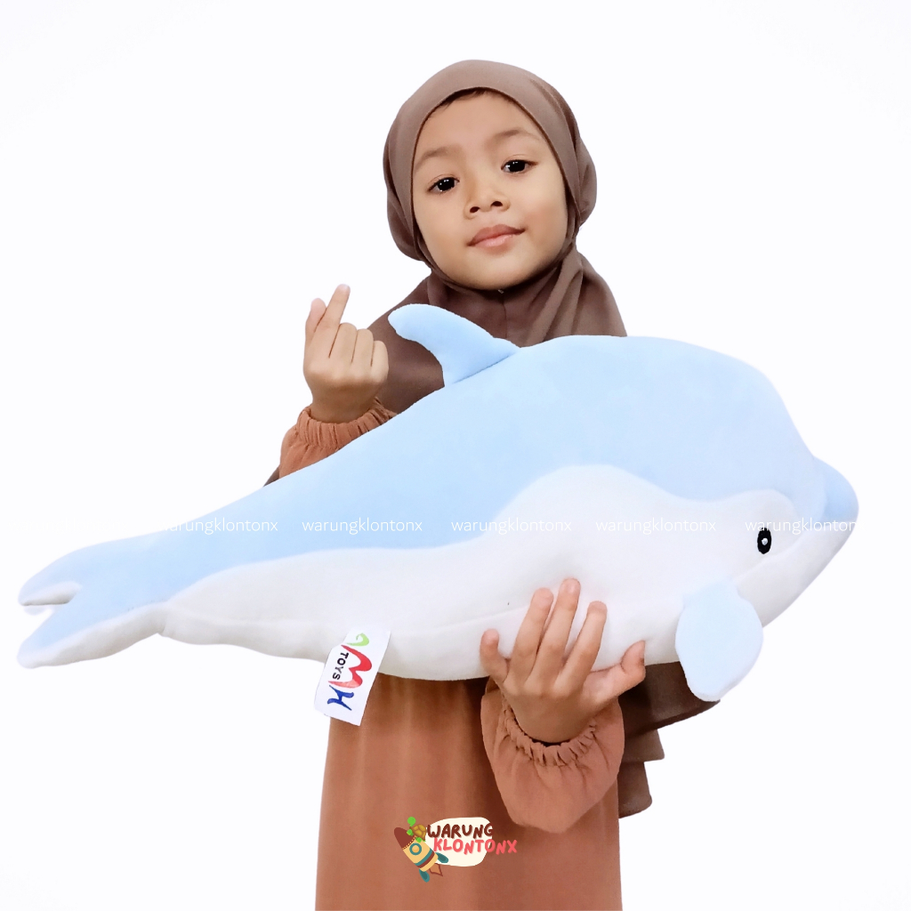 Jual Boneka Lumba Lumba Dolphin XL Spandex Premium | Shopee Indonesia