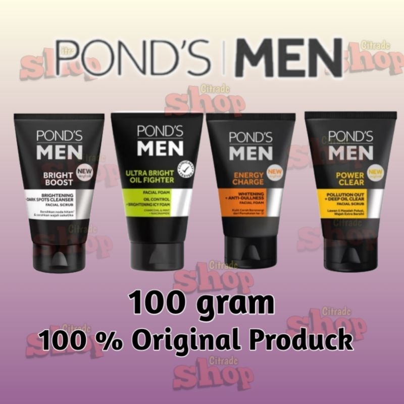 Jual pond's man 100g | Shopee Indonesia