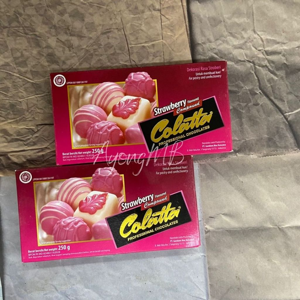 Jual COLATTA STRAWBERRY COMPOUND 250GR | Shopee Indonesia