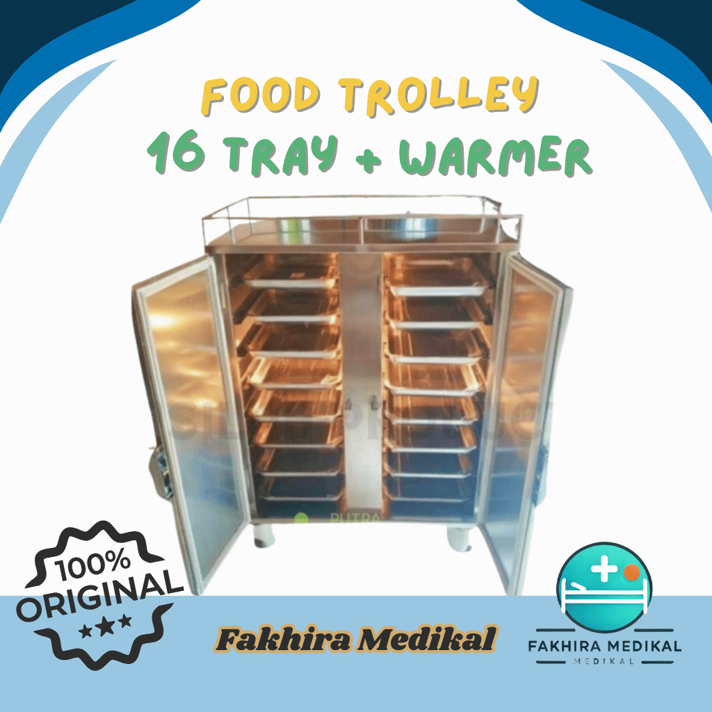 Jual Food Trolley 8 Susun | Food Trolley 16 Susun | Troli Makanan Rumah ...