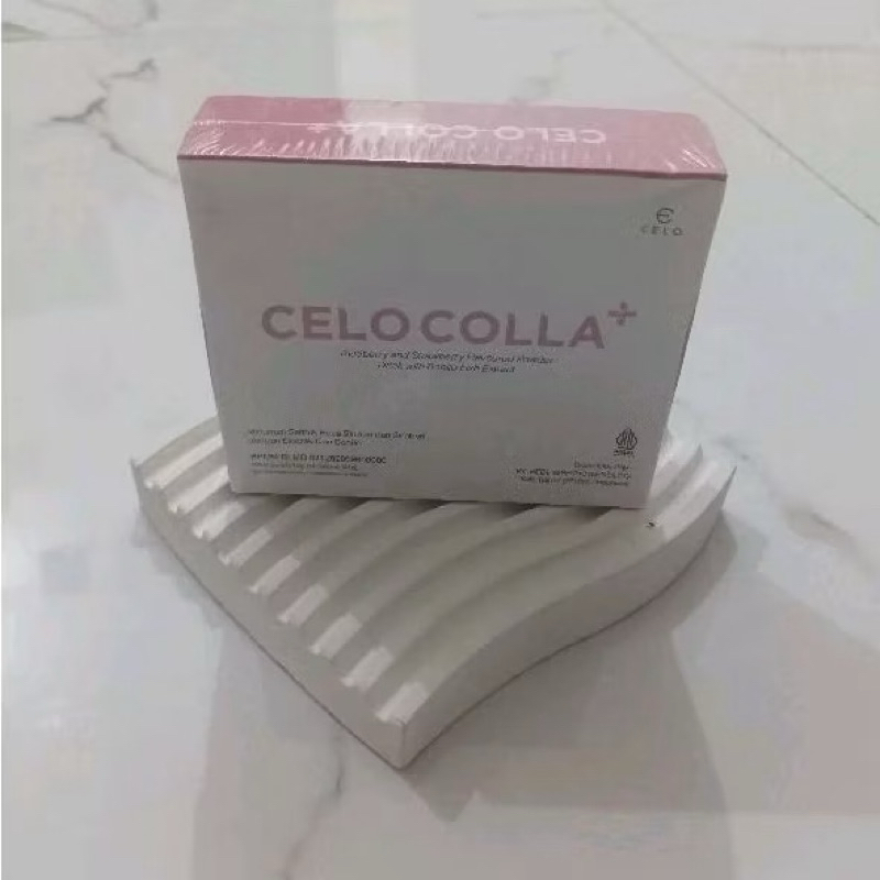 Jual CELO COLLA + PEACHY BOOM COLLAGEN POWDER DRINK ISI 10 SACHET ...