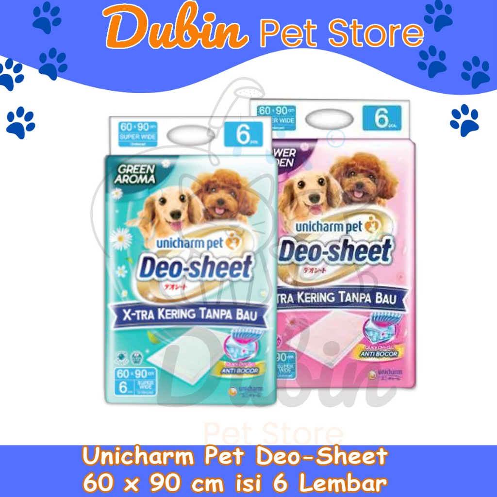 Jual Underpad Perlak Large Jumbo 60x90cm | Unicharm Deo sheet super wide isi 6 lembar | Shopee ...