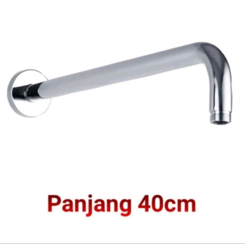 Jual Pipa Shower 40cm / Shower Pipa Tangkai Tanam Dinding 40cm | Shopee ...