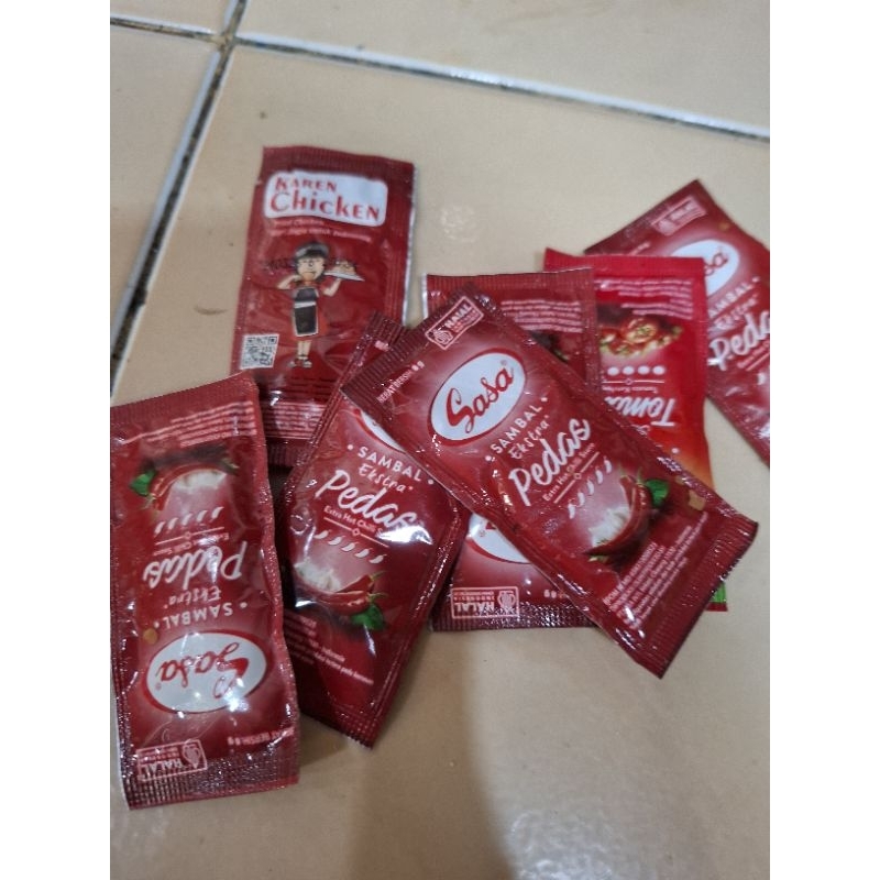 Jual saos sachet murah aneka merek isi 50pcs | Shopee Indonesia