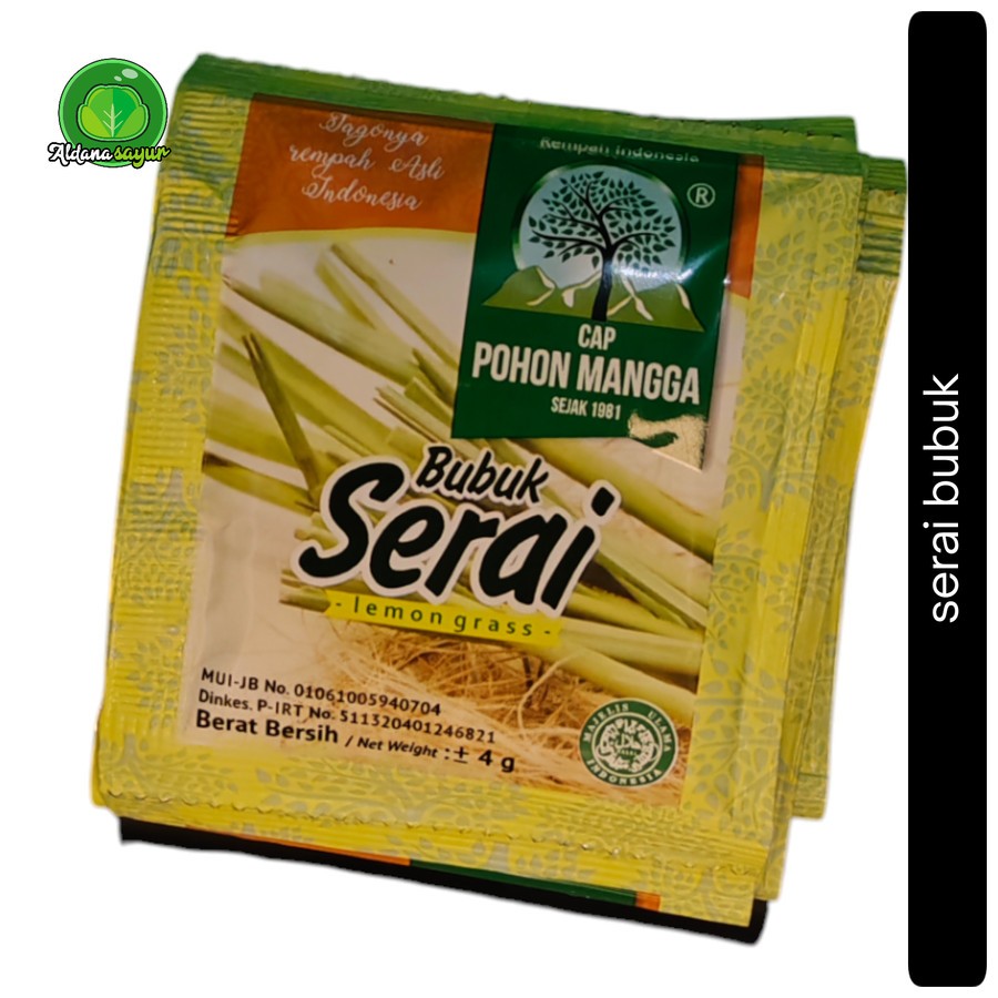 Jual serai bubuk cap pohon mangga 1 scht | Shopee Indonesia