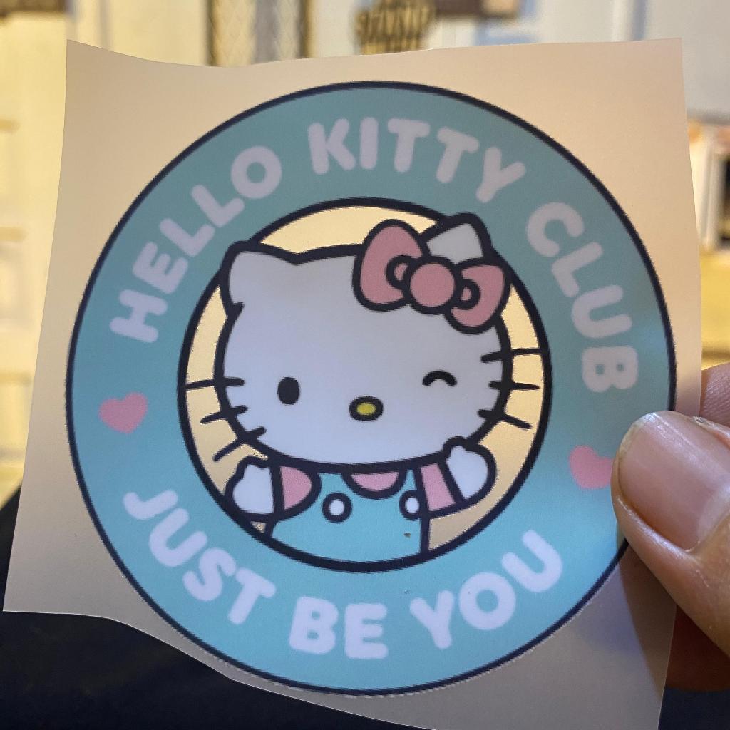 Jual Sablon Gosok - HELLO KITTY - Siap Setrika - Sablon Desain Lengkap ...