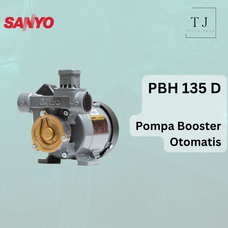 Jual Pompa Booster SANYO PBH 135 D 125 Watt Pompa Pendorong / Booster Pump | Shopee Indonesia
