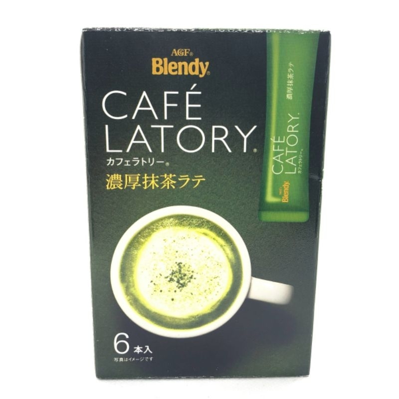 Jual AGF BLENDY Stick Cafe Latory Coffee Instant Original Made in Japan ...