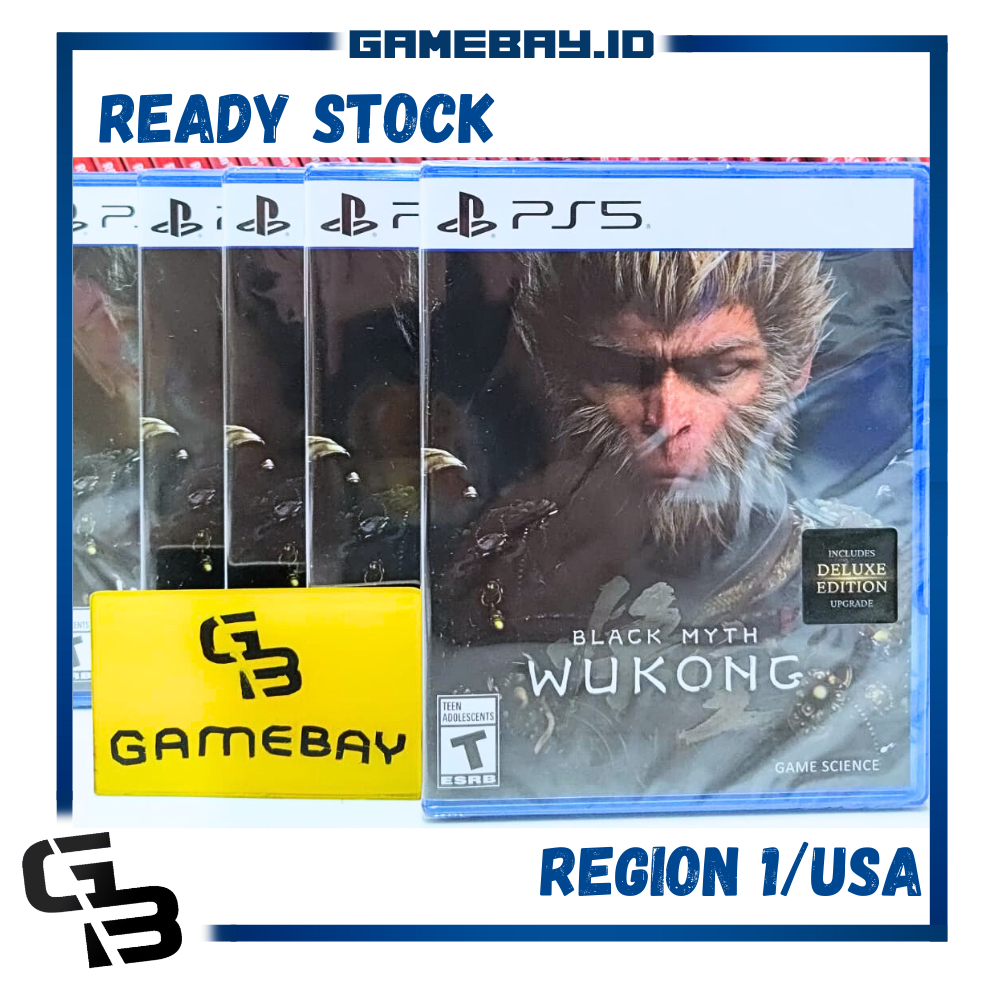 Jual Kaset Ps5 Black Myth Wukong - Deluxe Edition Physical Disc ...