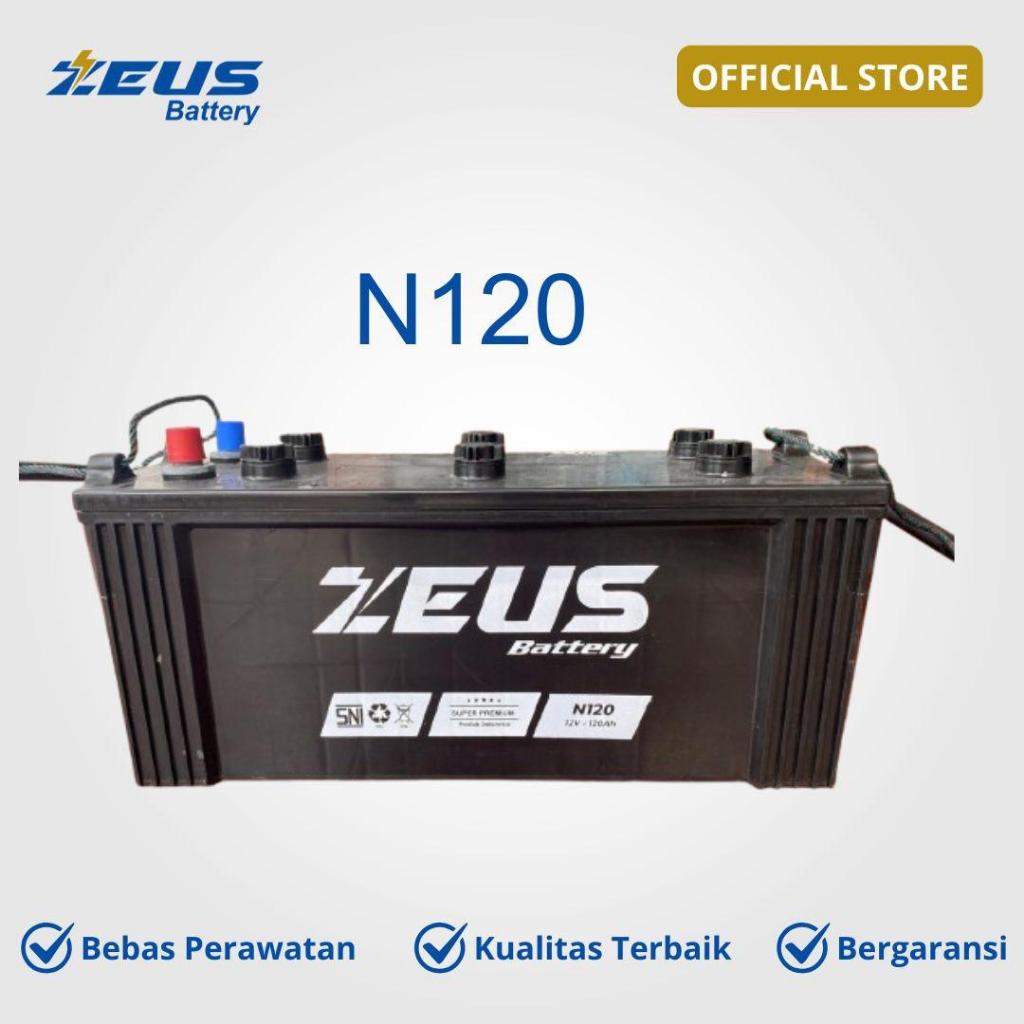 Jual Aki Mobil ZEUS N120 MF 12V 120AH Aki Kering | Shopee Indonesia