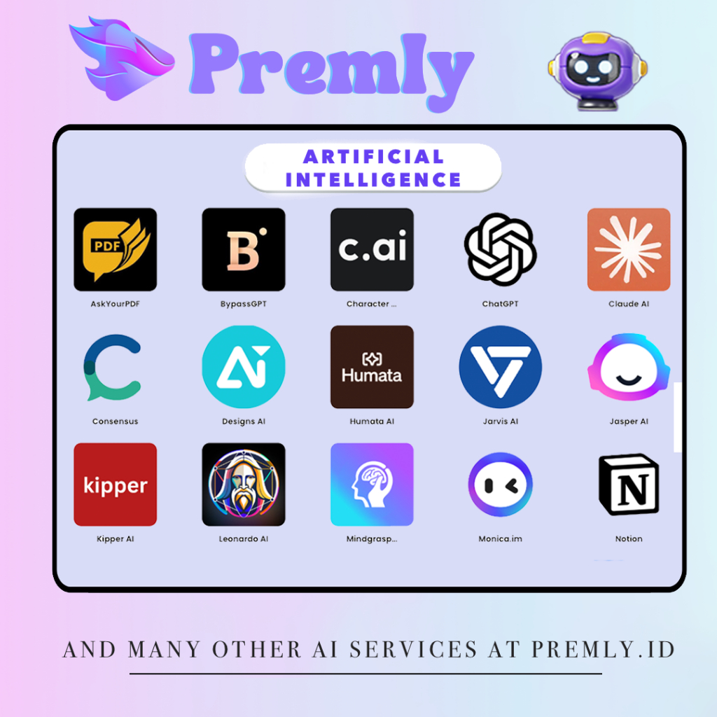 Jual Premly Extension Chrome Unlock Semua Aplikasi Premium Dari Ai hingga Edukasi dalam ...