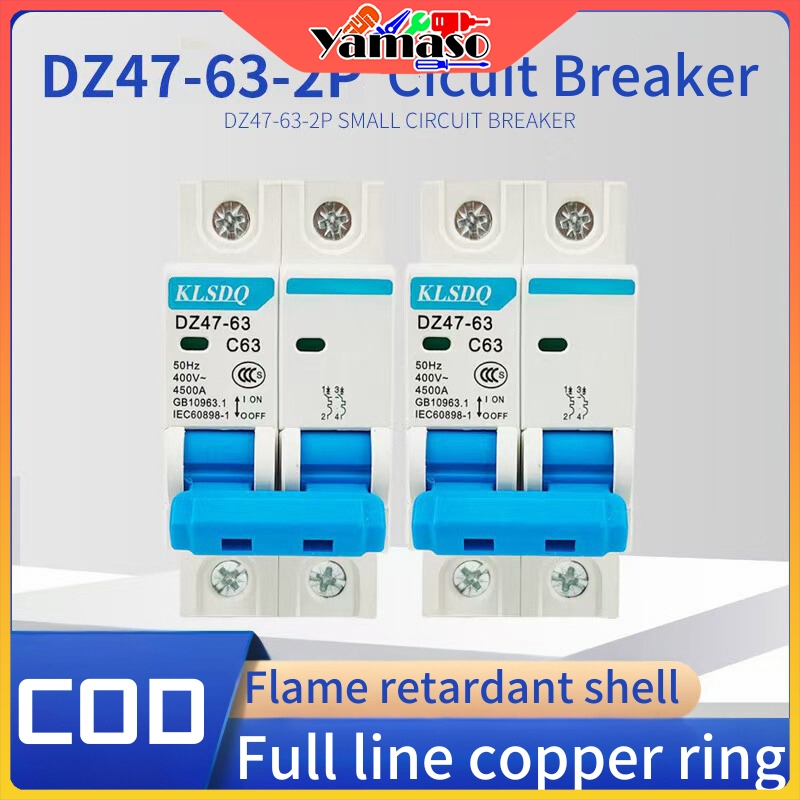Jual 【Clearance】DC63A Pemutus Sirkuit Listrik Mini 2P DC mcb Pemutus ...