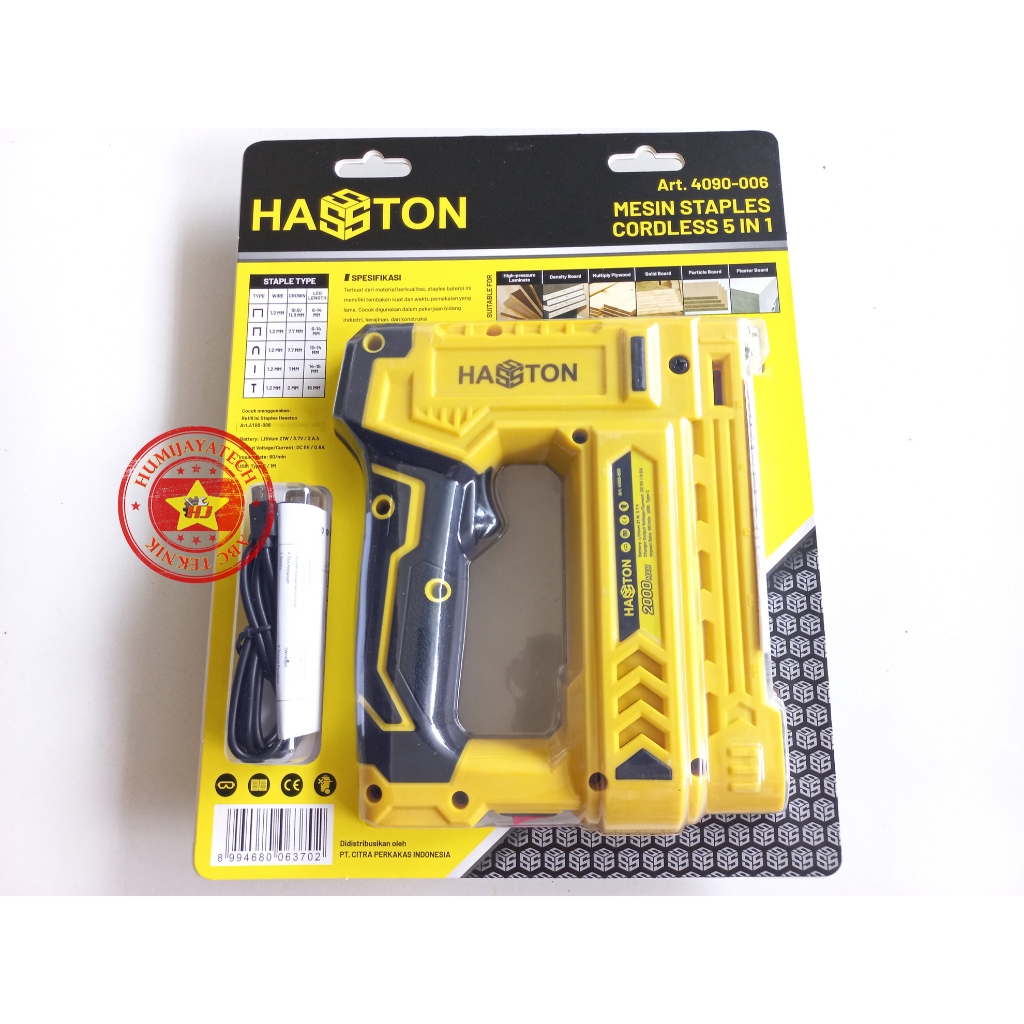 Jual Staples Cordless 5in1 Hasston 4090-006 | Shopee Indonesia