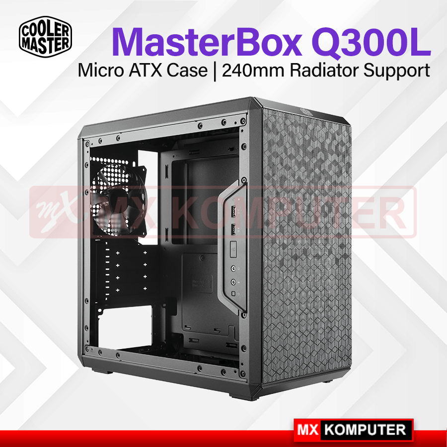 Jual Casing Cooler Master MasterBox Q300L Mini Tower PC Case | Shopee Indonesia