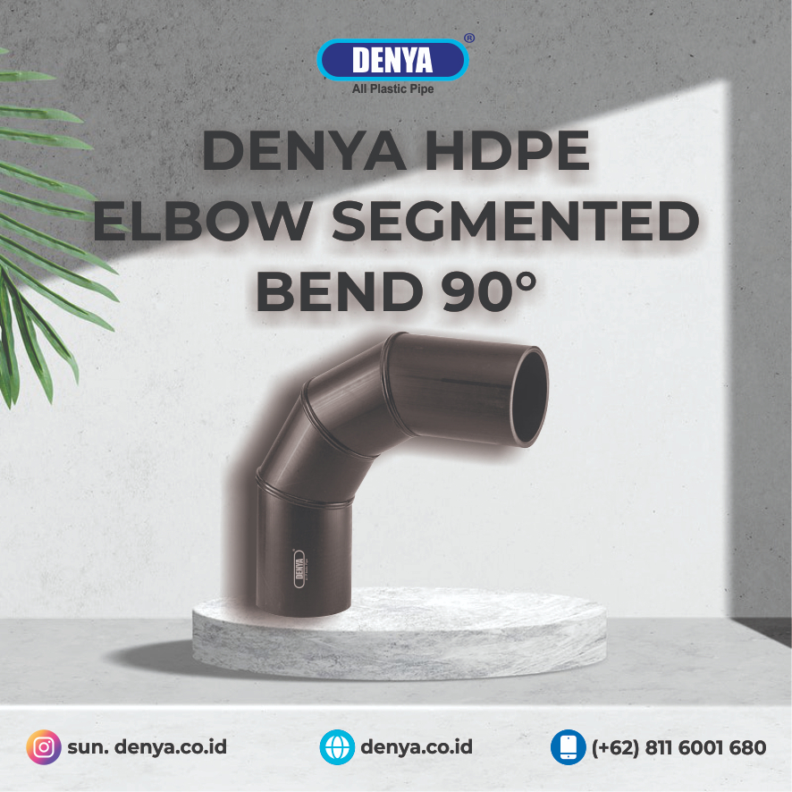 Jual Denya HDPE Fitting Bend/ Elbow 90° Deg Segmented Ukuran 500mm (20 Inch) | Shopee Indonesia