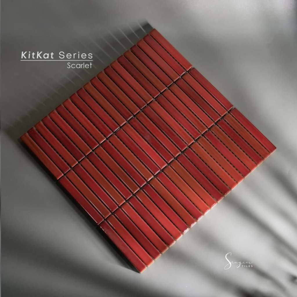 Jual Scarlet Kitkat Singres Mosaic Tiles | Mosaic Keramik | Shopee ...