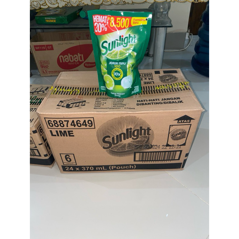 Jual Sunlight Sabun Cuci Piring Lime Jeruk Nipis kemasan 370ml Sunlight ...
