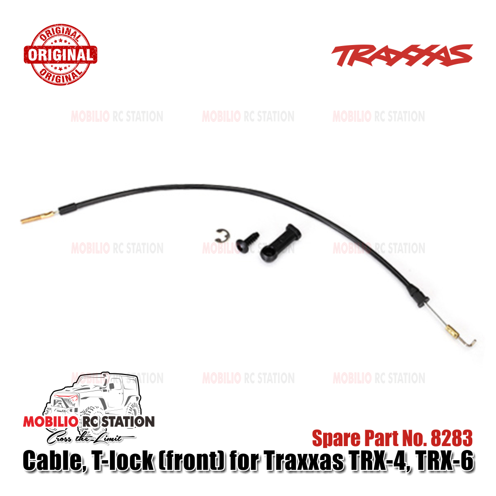 Jual Traxxas 8283 Front T-Lock Cable Vehicle for TRX-4 and TRX-6 models ...
