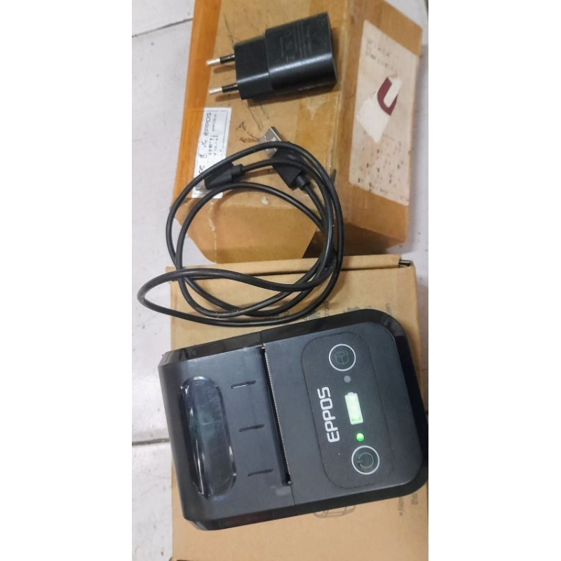 Jual Mini Printer Bluetooth 58mm Second untuk cetak struk Resi | Shopee ...