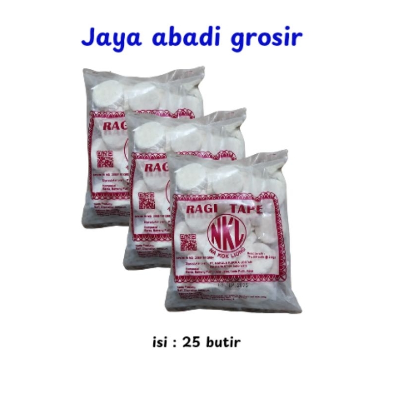 Jual Ragi Tape NKL isi 25 butir | Shopee Indonesia