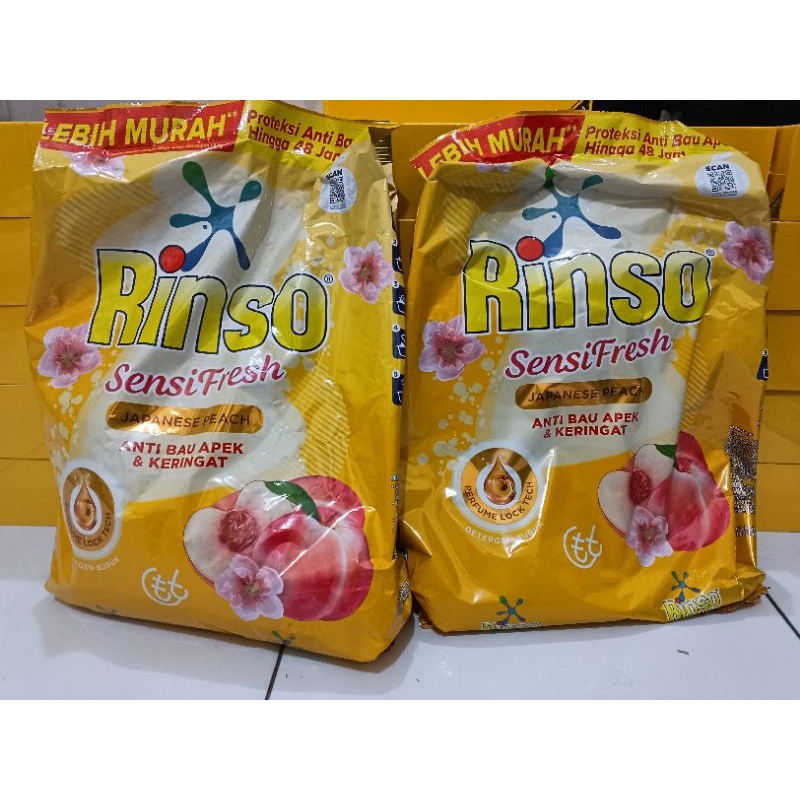 Jual Rinso Sensi Fresh Japanese Peach 1.5kg | Shopee Indonesia