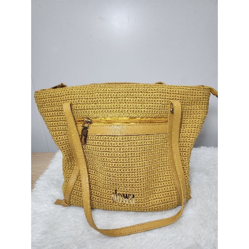 Jual Preloved Tas Dowa Totebag Anyam | Shopee Indonesia
