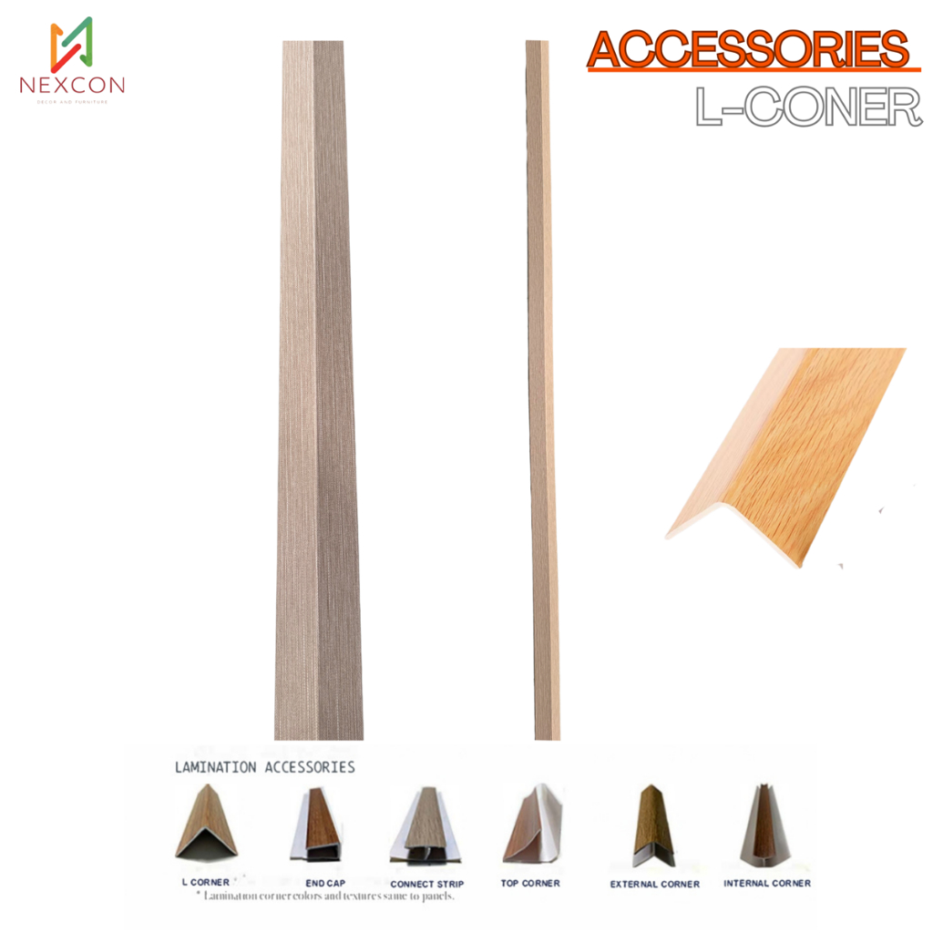 Jual NEXCON Siku L Corner Keel Aksesoris WPC Wall Panel | Shopee Indonesia