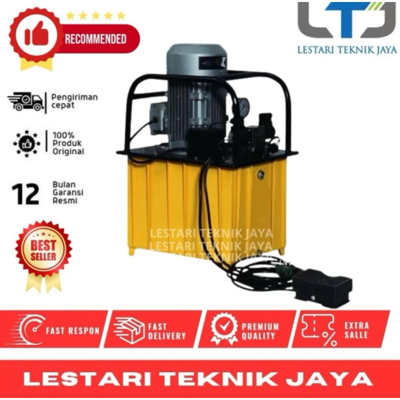 Jual 35L 3.0Lm S Electric Hydraulic Pump Single Hidrolik Power Pack BARTON | Shopee Indonesia