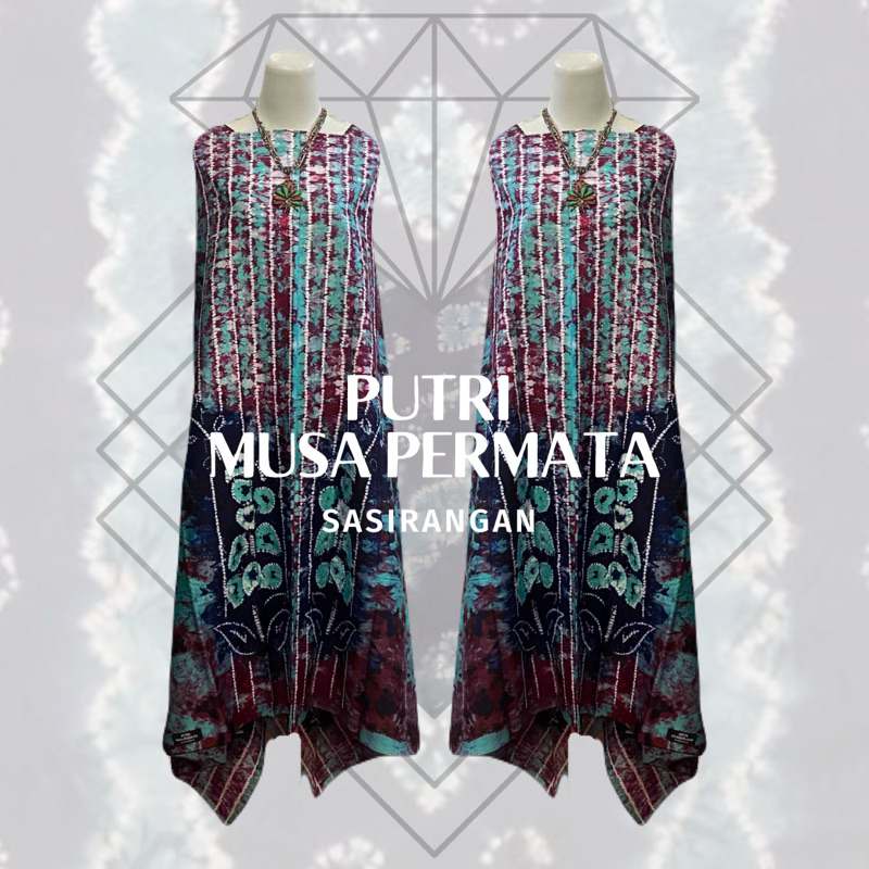 Jual Ready!!! Kain Sasirangan Motif Penawar Sampai Bahan Katun Satin ...