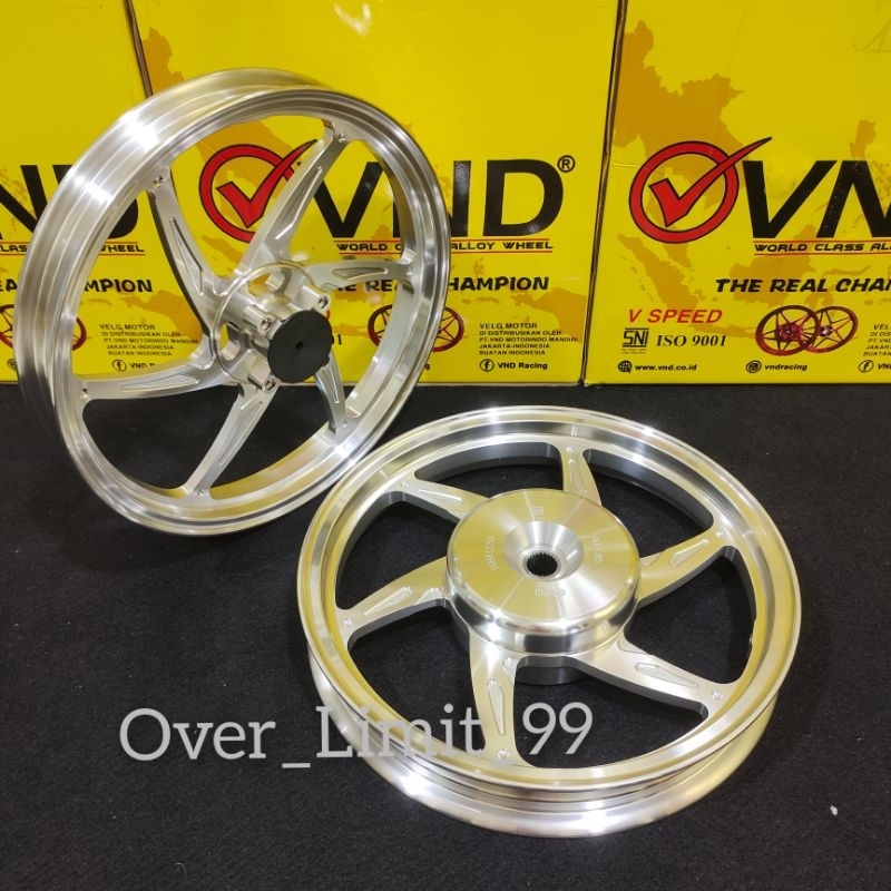 Jual VND VELG RACING SIXSTAR V2 MIO SPORTY SMILE SOUL GT MIO J MIO KARBU MIO LAMA 160X14&185X14 ...