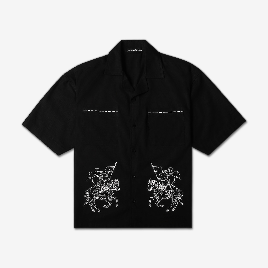 Jual Arholma Studios - Boxy Shirt 'Icarus' Black | Shopee Indonesia