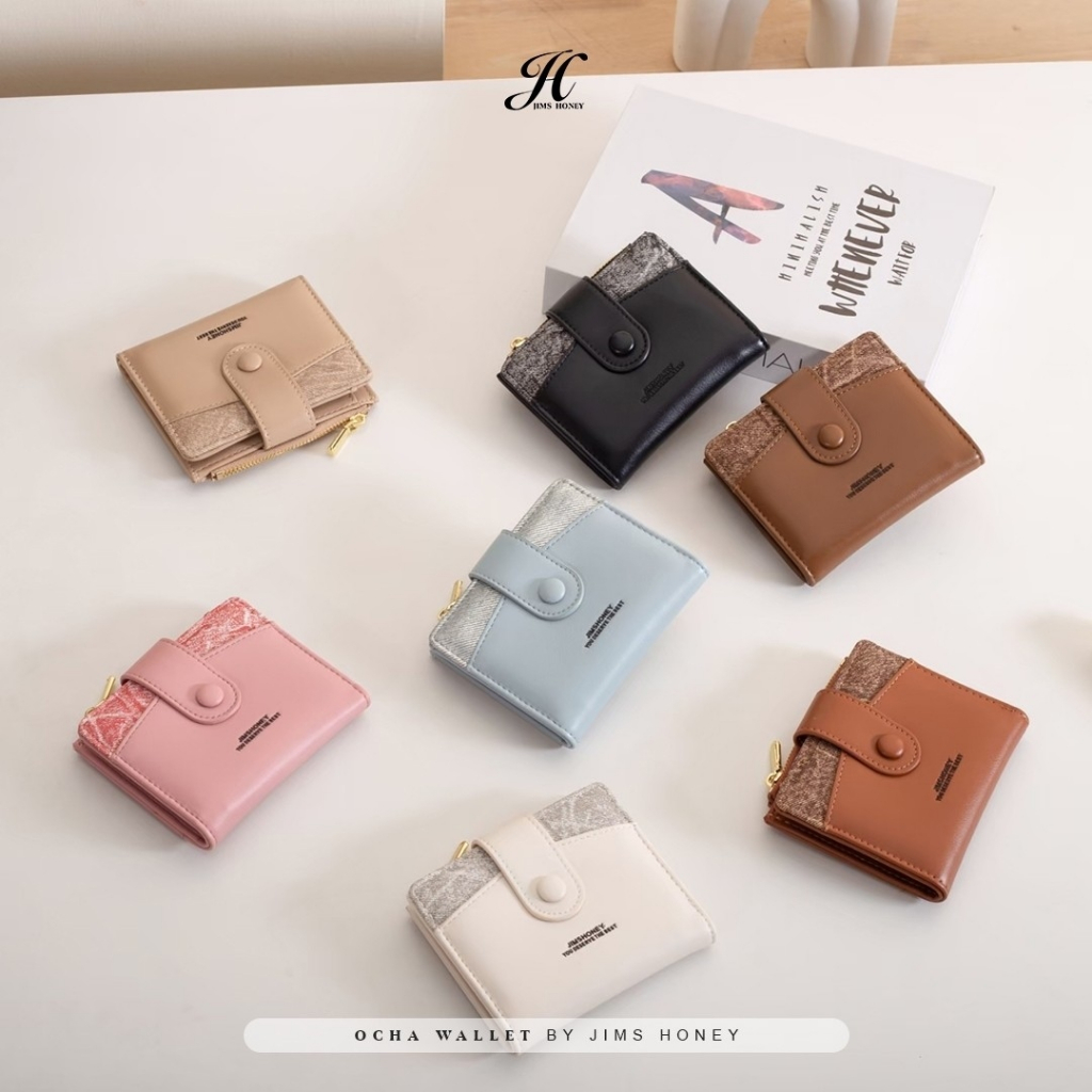 Jual OCHA MINI WALLET BY JIMS HONEY ORIGINAL TERLARIS DOMPET KECIL LIPAT | Shopee Indonesia