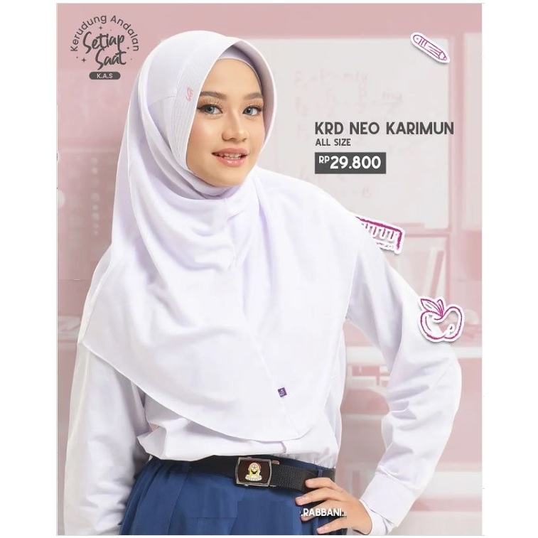 Jual NEO karimun all size kerudung rabbani ori jilbab rabbani jilbab ...