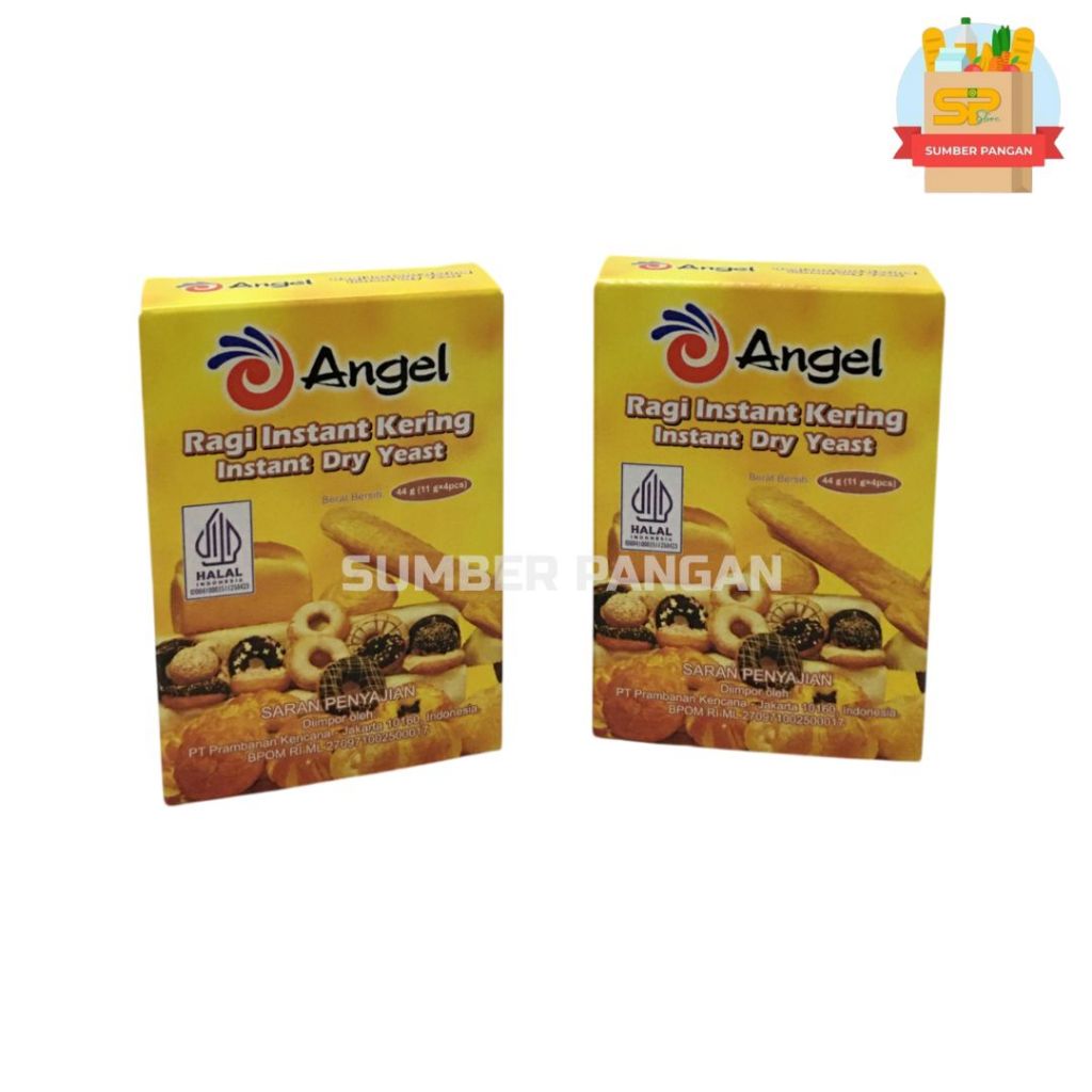 Jual Ragi Instant "ANGEL" Sachet @4x11gr / Ragi Instan Sachet 11gr (Isi ...