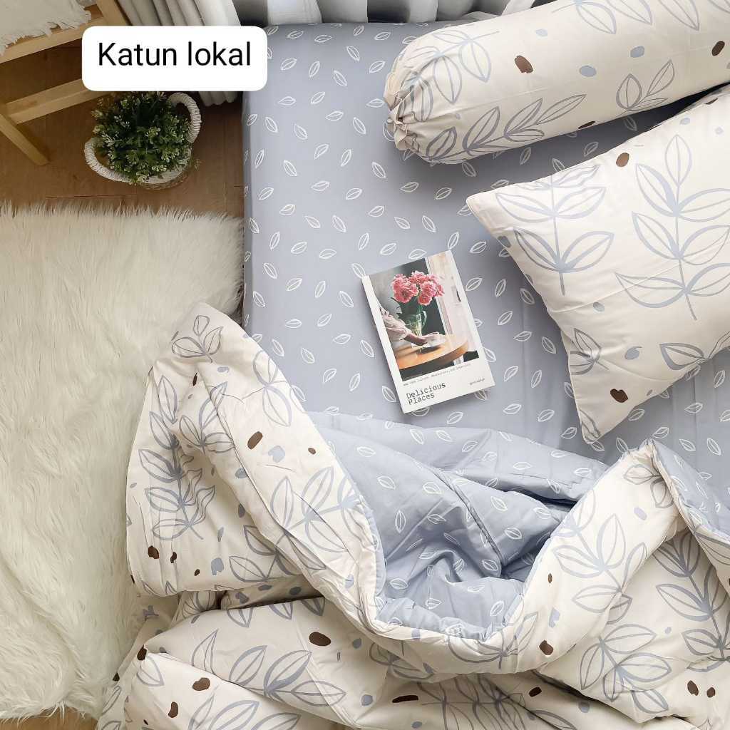 Jual SUBStories - Sprei Anti Geser dengan Elastic Lock - Motif White ...