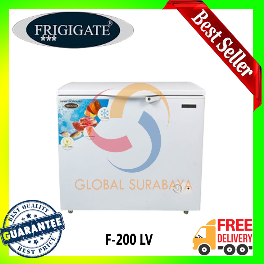 Jual FRIGIGATE F-200 LV CHEST FREEZER BOX 200 L LEMARI PEMBEKU 200 ...