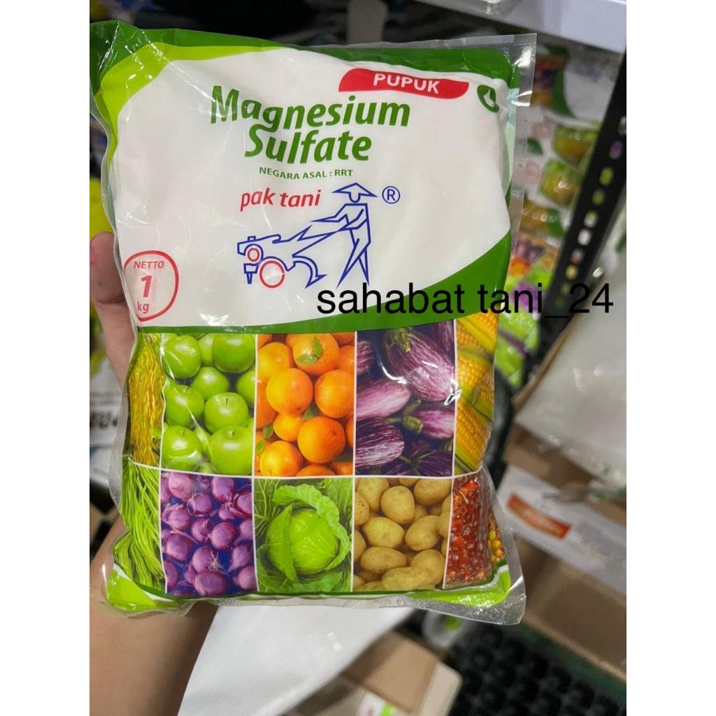 Jual Pupuk magnesium sulfat 1 kg mags pak tani mag-s MgSO4 dari ...