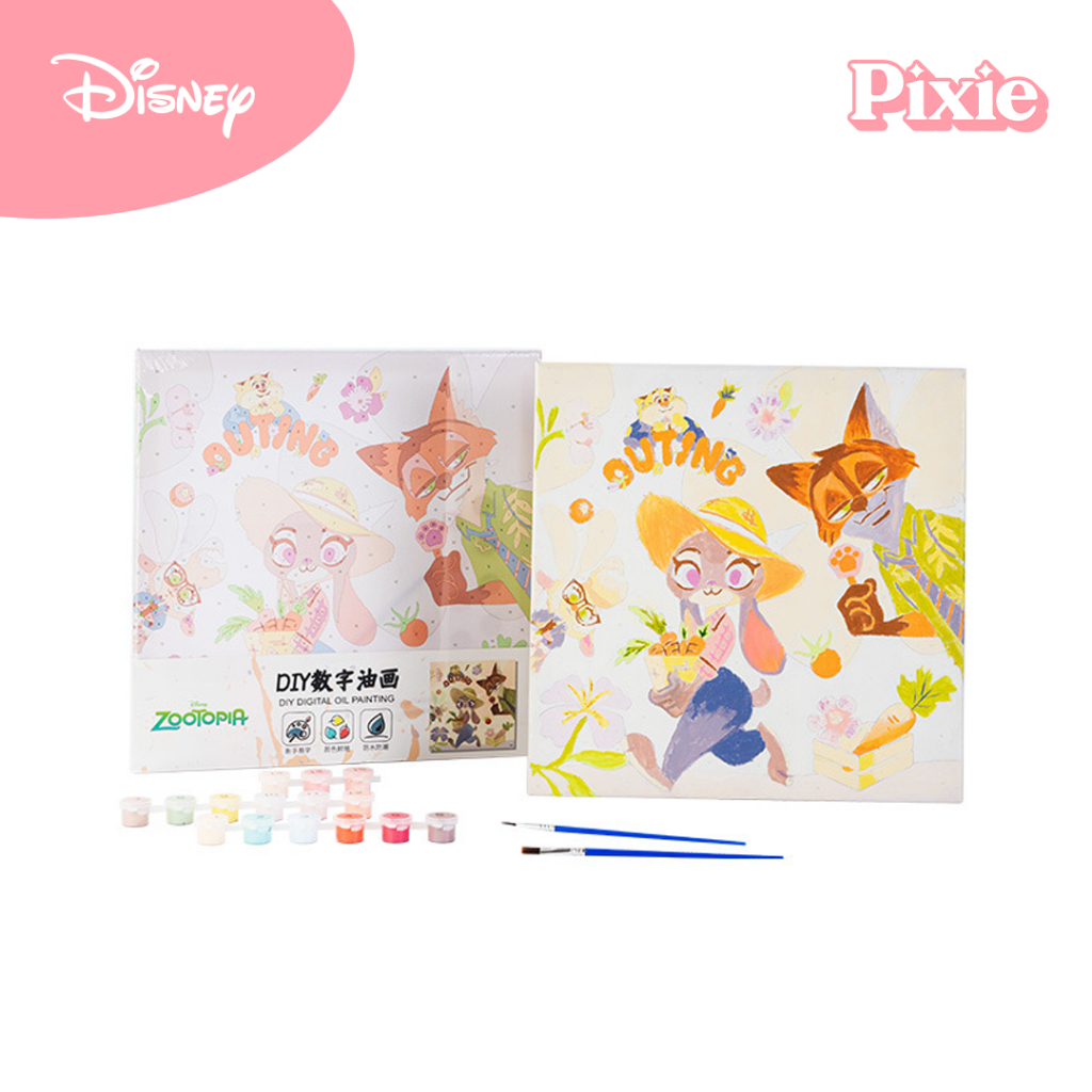Jual PIXIE X DISNEY | Digital Oil Painting Zootopia Edition Original ...