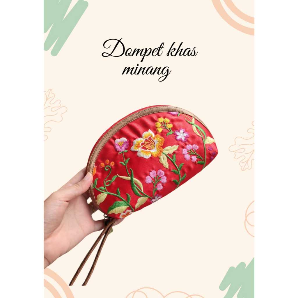 Jual DOMPET KHAS MINANG/DOMPET BORDIR KHAS MINANG/DOMPET KHAS JAM ...