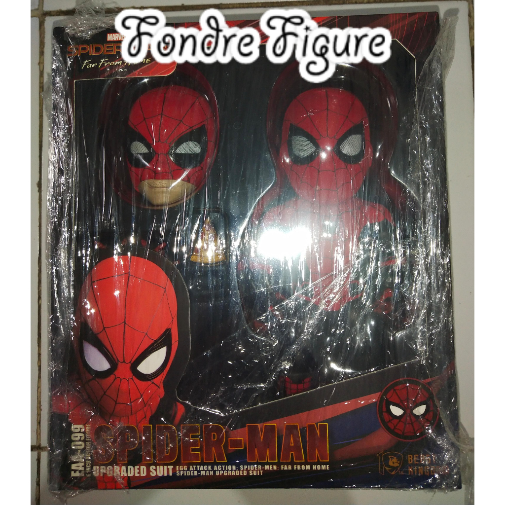 Jual ORIGINAL EGG ATTACK ACTION SPIDERMAN EAA-099 UPGRADED SUIT SPIDER ...