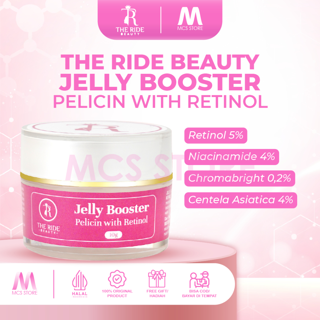 Jual MCS STORE - Jelly Pelicin Booster Whitening Retinol Niacinamide ...