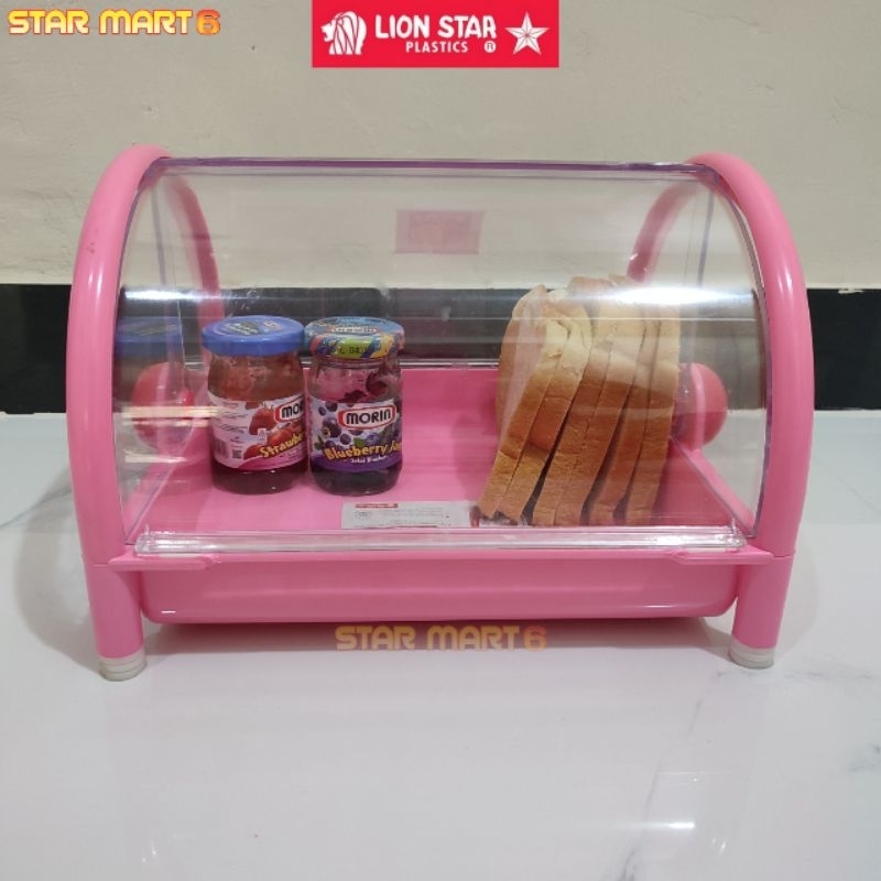 Jual Lion Star Tempat Roti Dengan Tutup Bening Rolly Living Case RL-1 ...