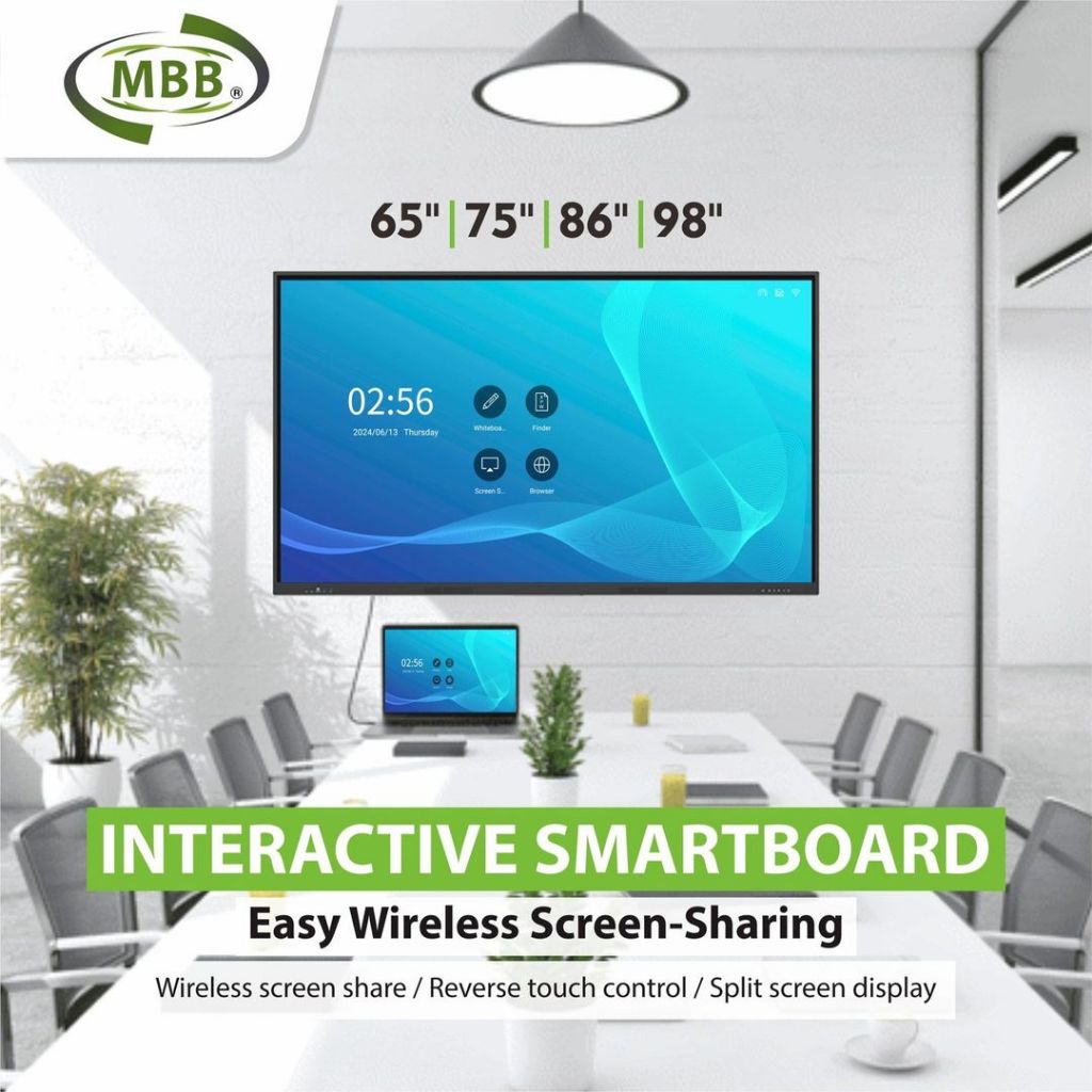 Jual Interactive Smart Board 98 Inch | Single OS Android | OS Android ...