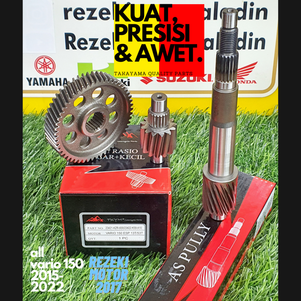 Jual AS Pully Shaft Drive / GIR GIGI RASIO SET 3PCS HONDA VARIO 150 K59 / VARIO 125 2013-2017 ...